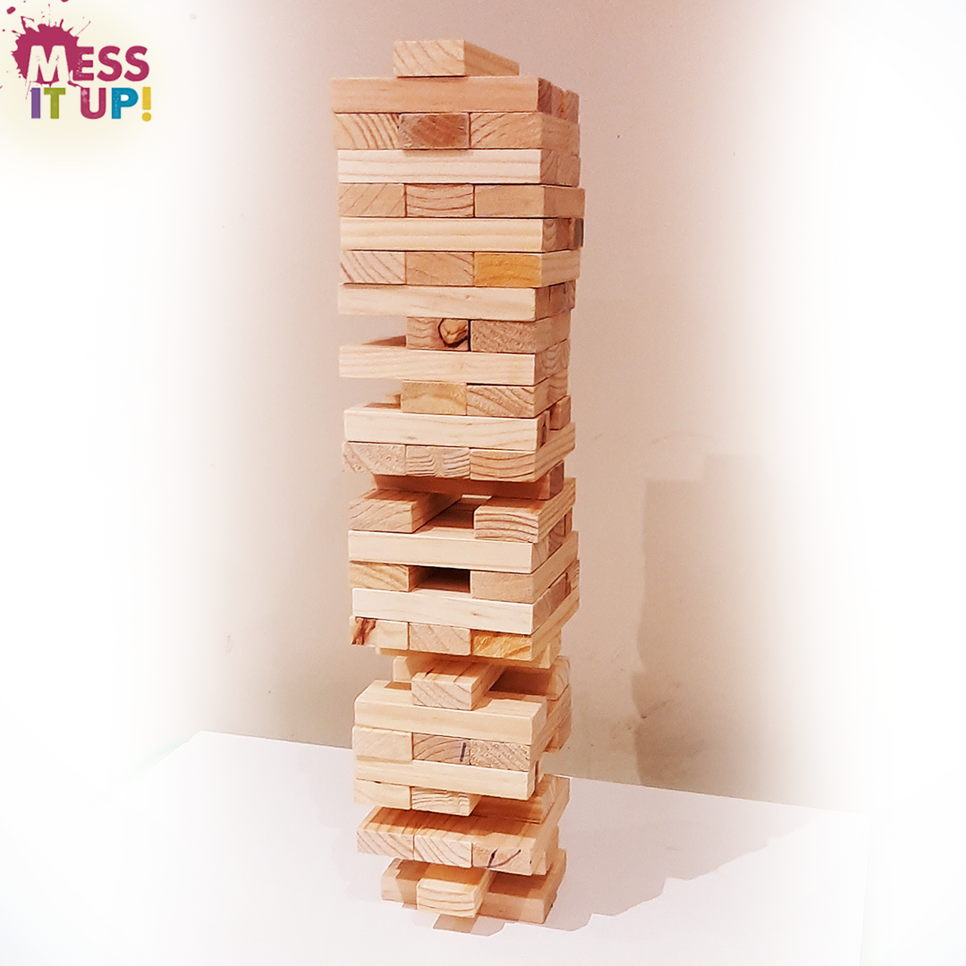 Jumbo Jenga – Mess It Up Kids